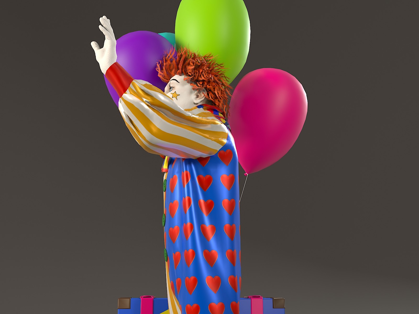 ArtStation - Clown Male ACC 2130 002 3D model | Resources