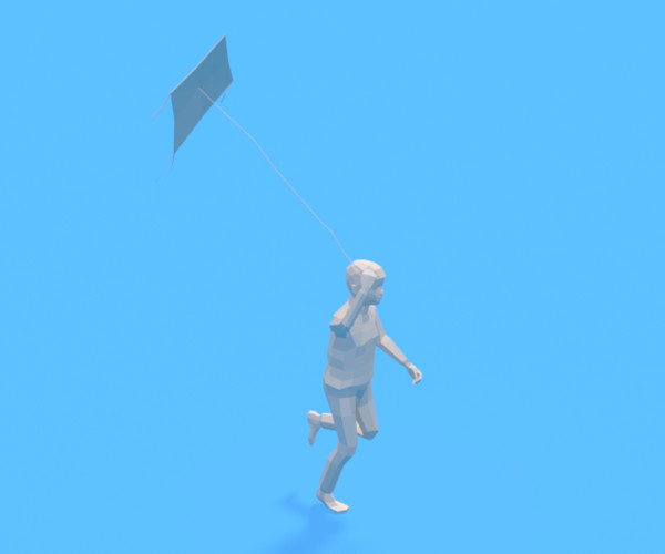 ArtStation - Low Poly Kids Collection Vol 2 | Game Assets