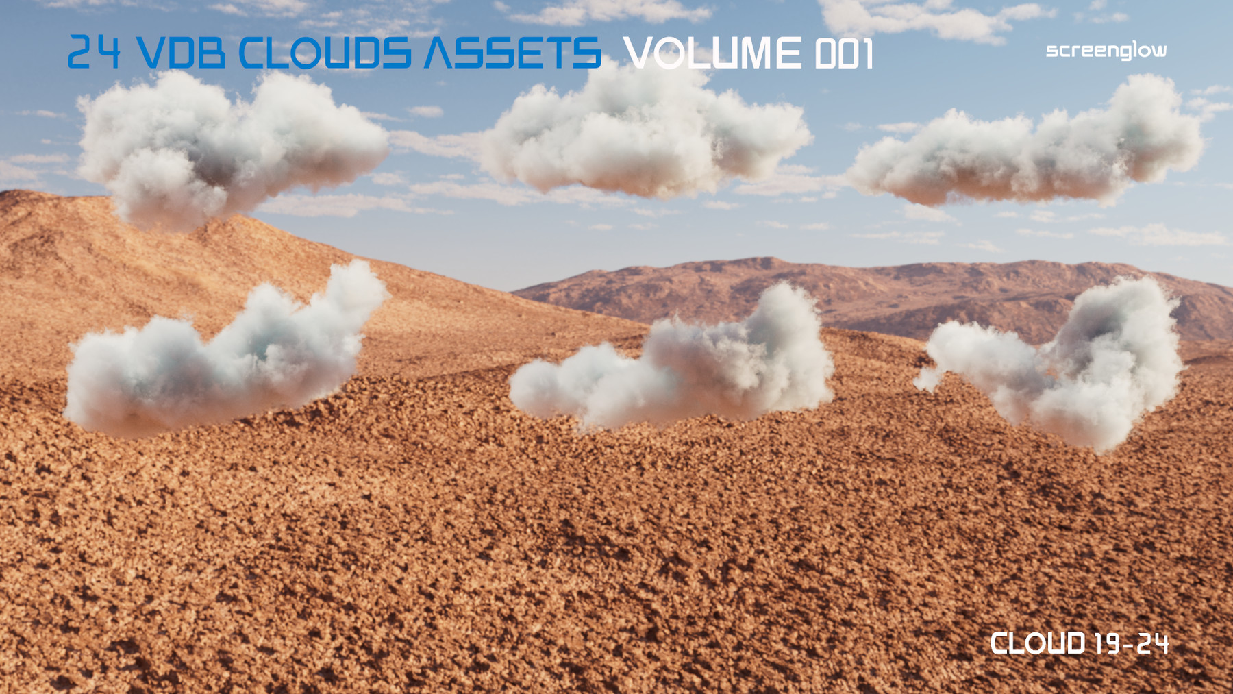 ArtStation - VDB Clouds MEGA BUNDLE 3 in 1 | Resources