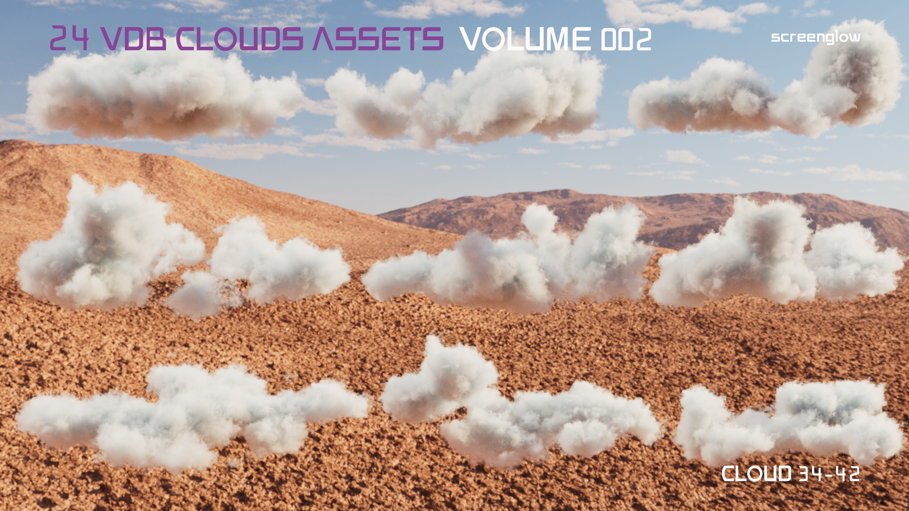 ArtStation - VDB Clouds MEGA BUNDLE 3 in 1 | Resources