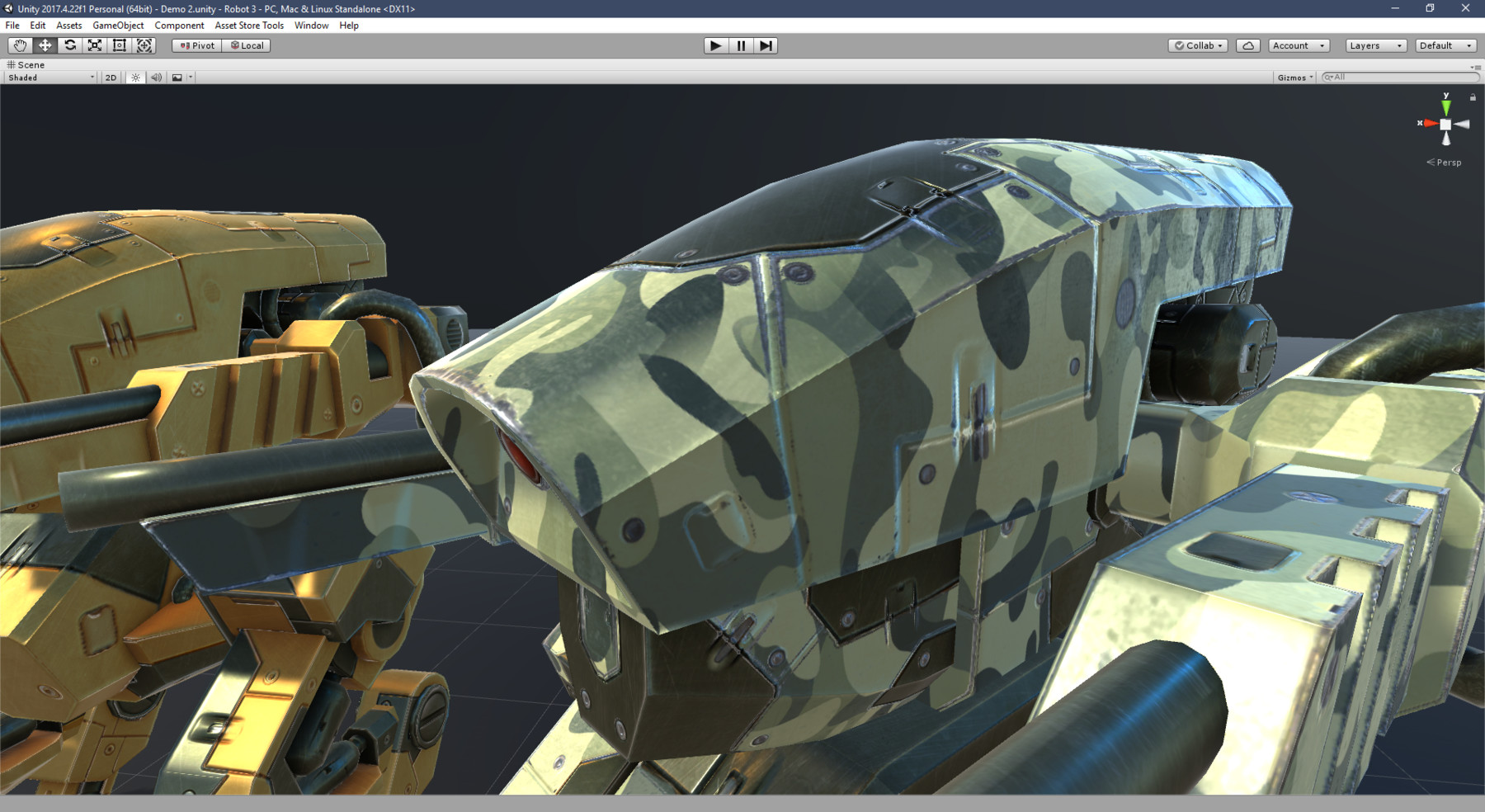 ArtStation - Robot 3 - Low-poly 3D model | Game Assets