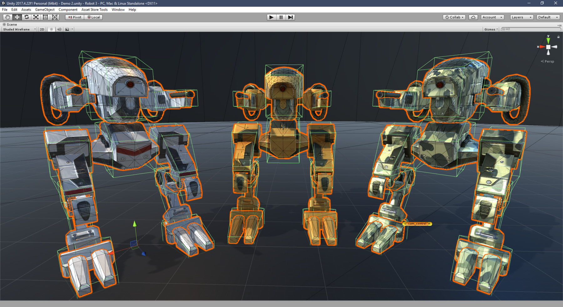 ArtStation - Robot 3 - Low-poly 3D model | Game Assets