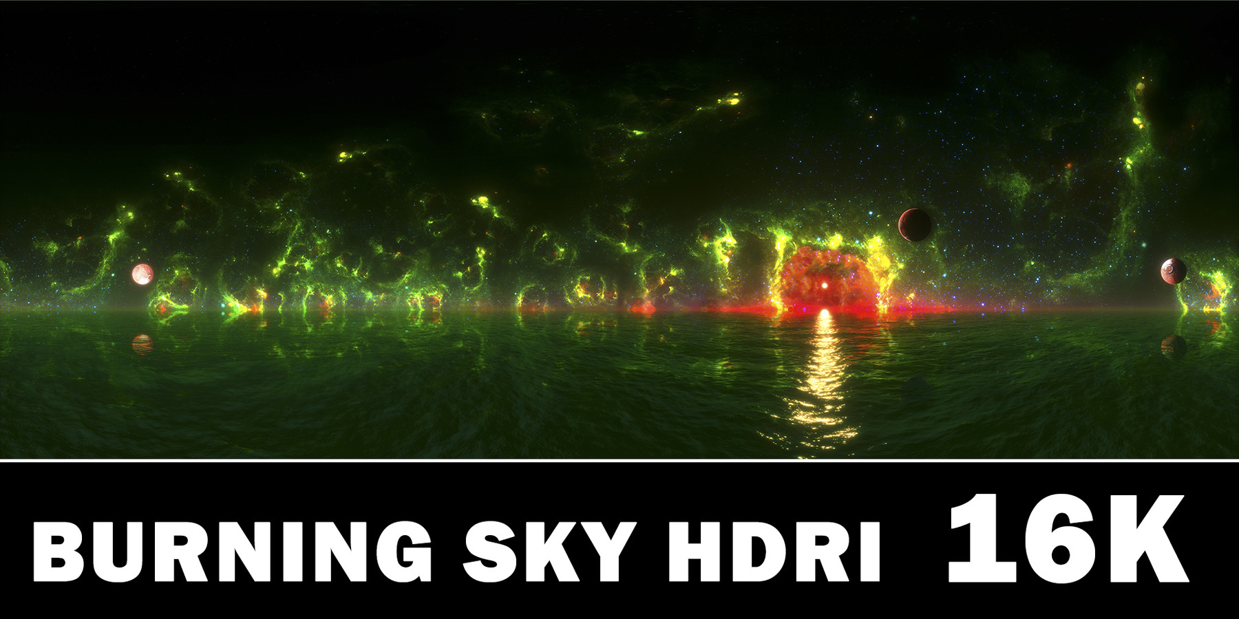 ArtStation - Burning Sky HDRI | Artworks