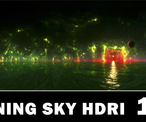 ArtStation - Burning Sky HDRI | Artworks