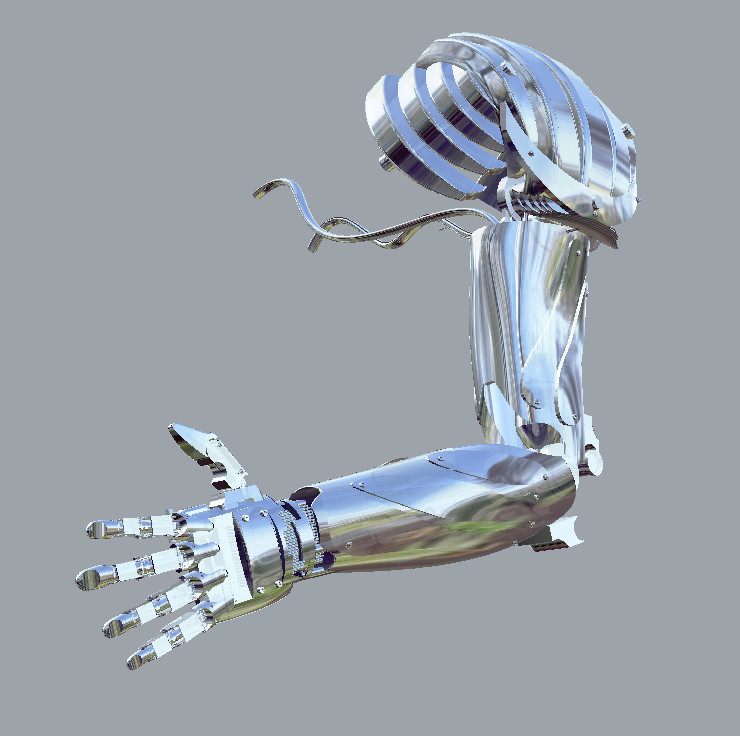ArtStation - Bionic arm prosthesis | Resources
