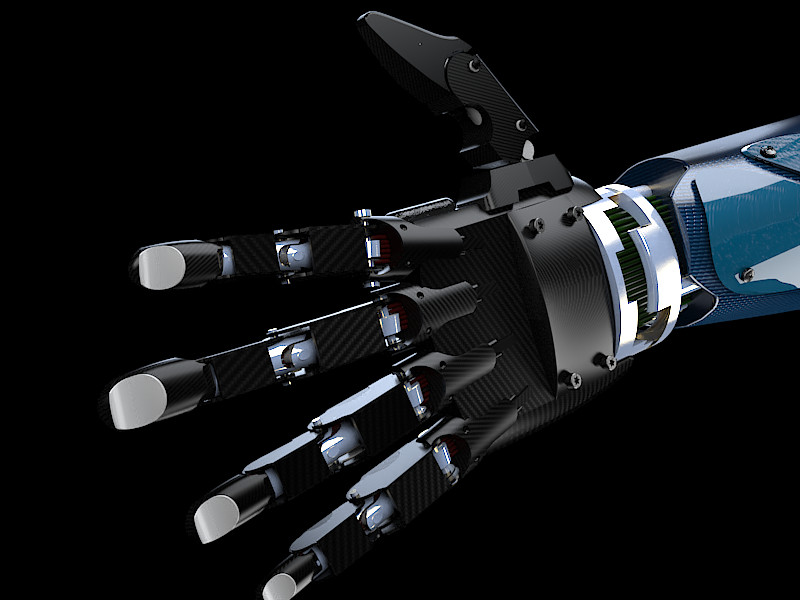 ArtStation - Bionic arm prosthesis | Resources