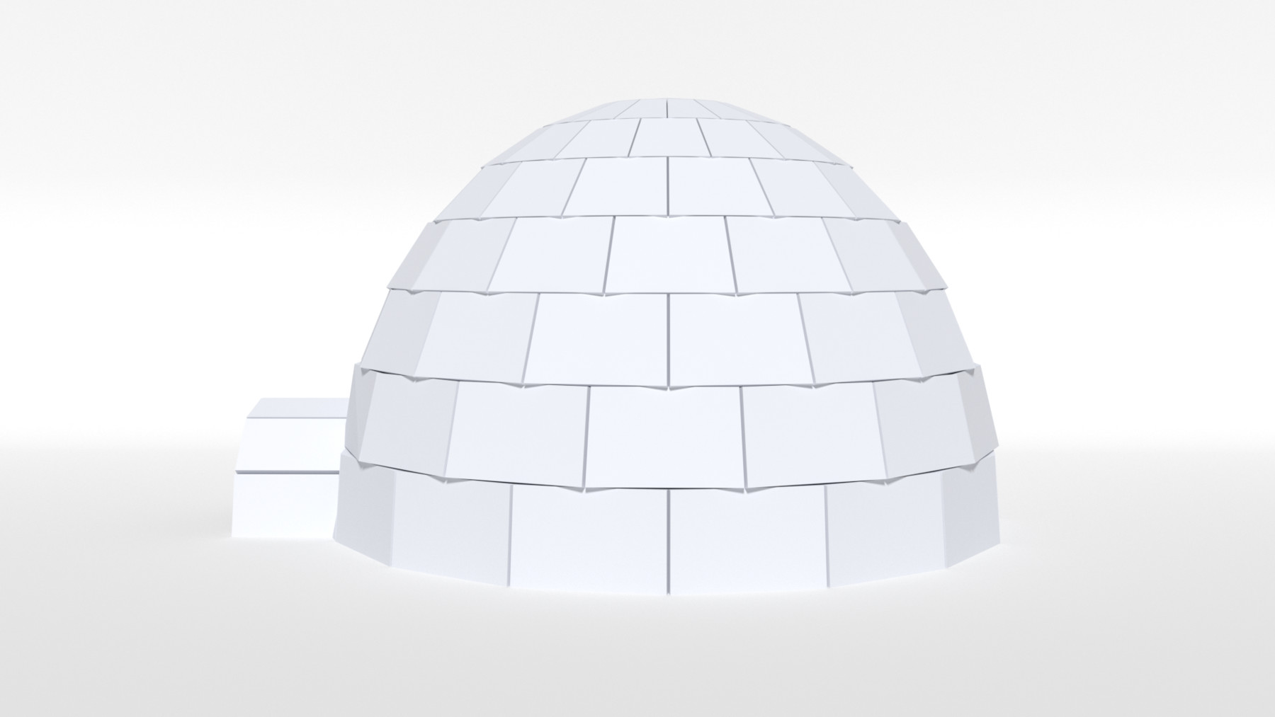 ArtStation - Low Poly Cartoon Igloo | Resources