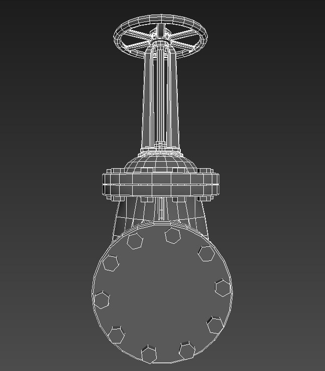 ArtStation - Big pipe check valve | Resources