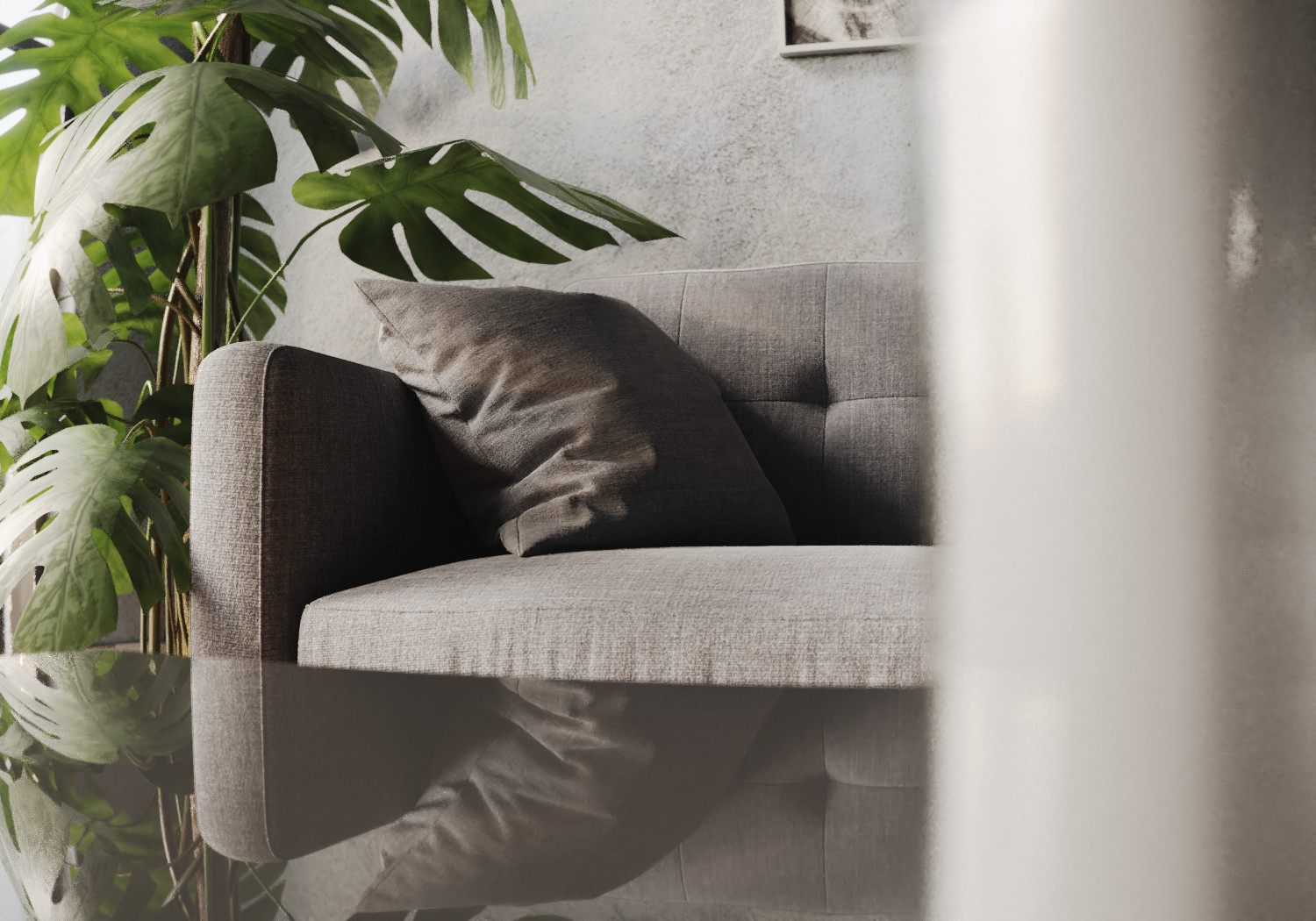 ArtStation - Rainy day Interior Scene | Resources