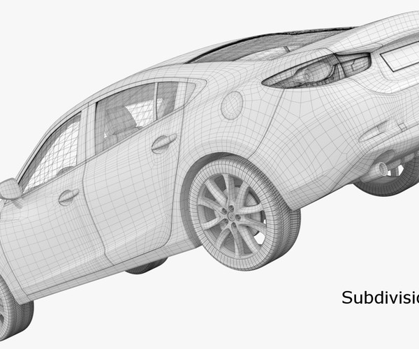 ArtStation - Generic Car | Resources