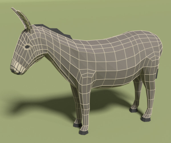 ArtStation - Low Poly Domestic Animals Collection | Resources
