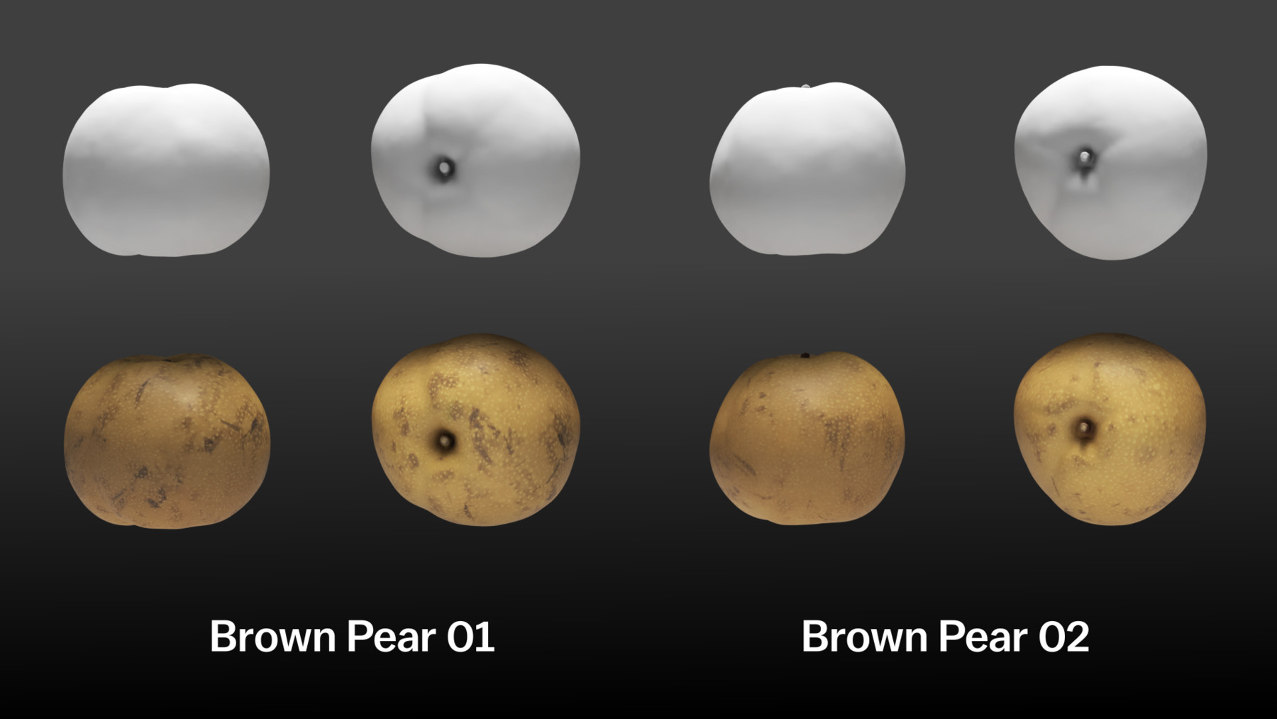 ArtStation - 3D Fruit Scans | Game Assets