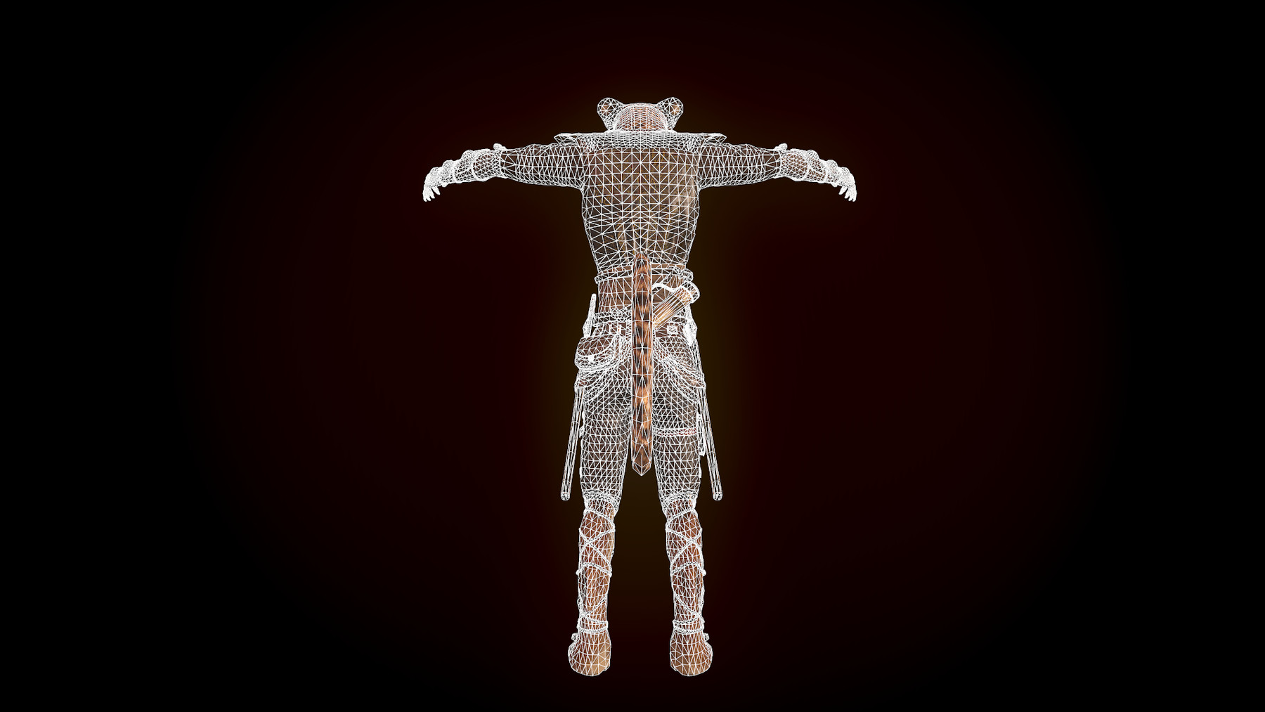 ArtStation - Cheetah samurai (Gephart samurai) | Game Assets