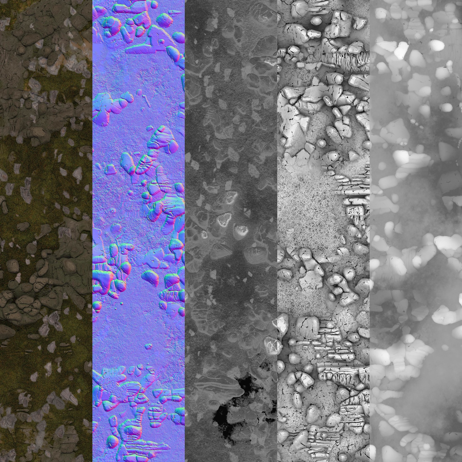 ArtStation - 141. Ground#07 | Game Assets