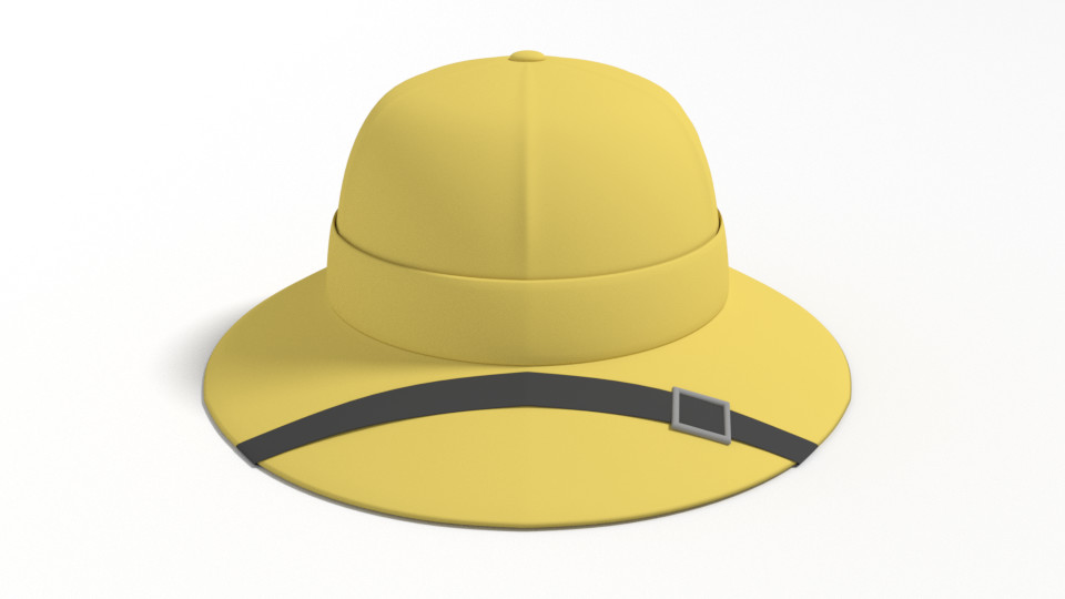 ArtStation - Cartoon Adventure Safari Hat | Resources