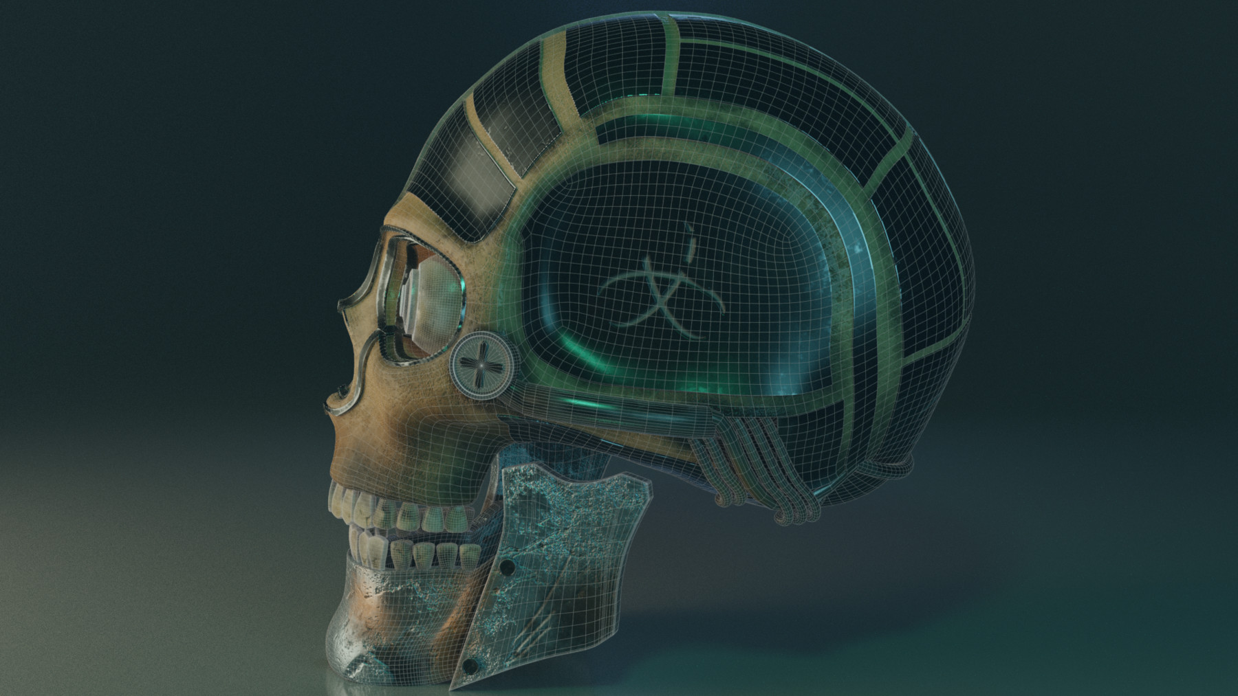 ArtStation - Sci-fi Skull | Game Assets