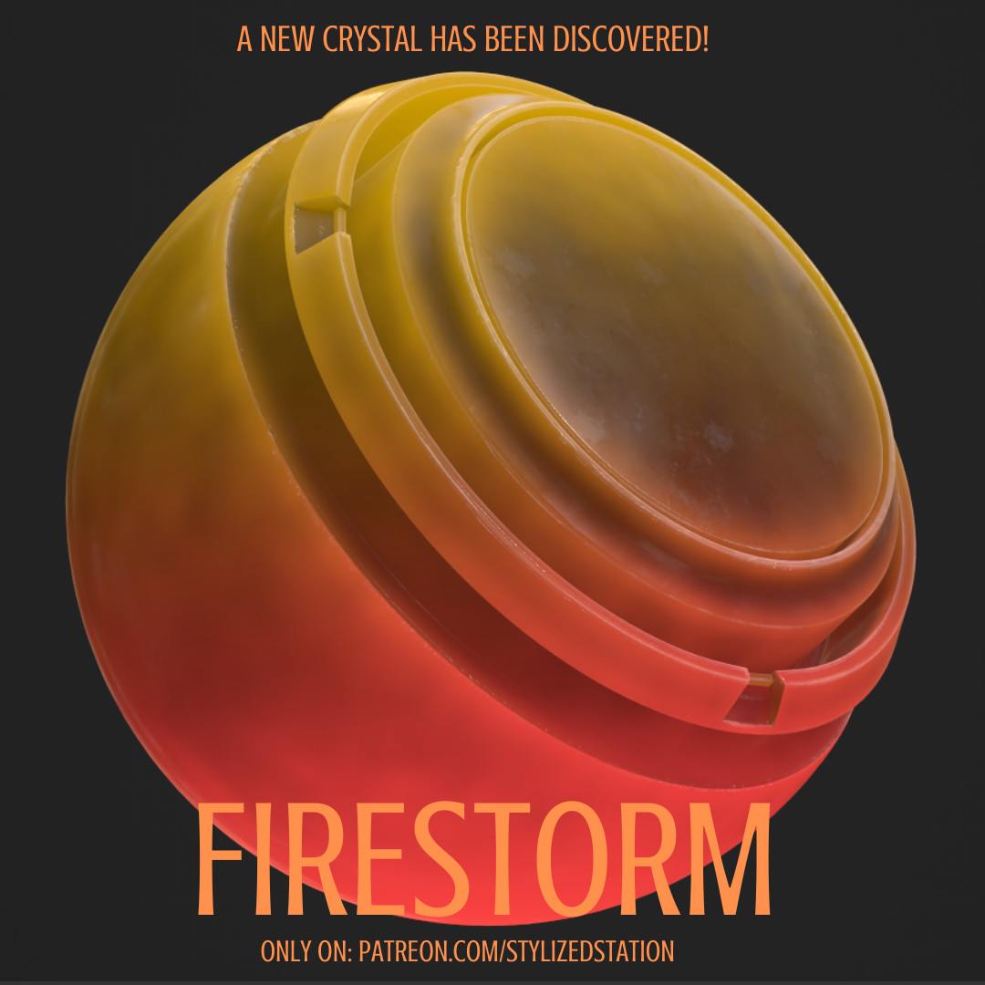 ArtStation - Stylized Energy Crystal Smart Material Bundle | Resources