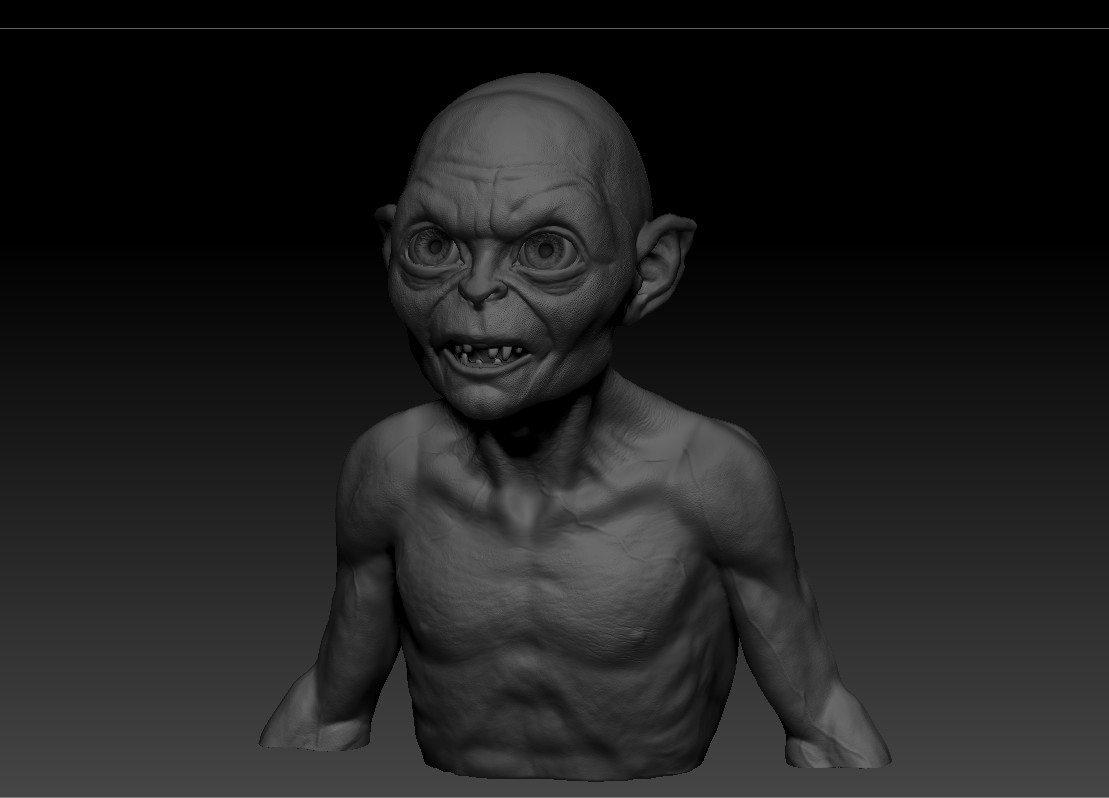 ArtStation - Gollum - Andy Serkis - Lord Of The Rings | Resources