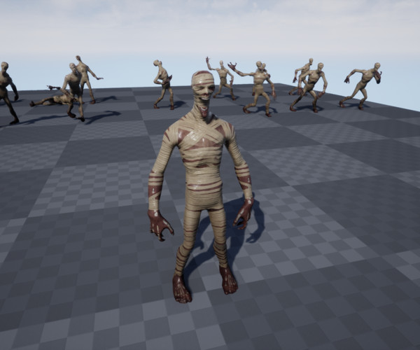 ArtStation - Mummy | Game Assets