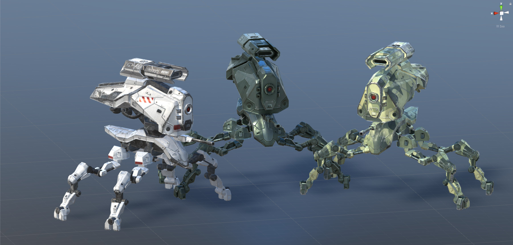 ArtStation - Robot 2 - Low-poly 3D model | Game Assets