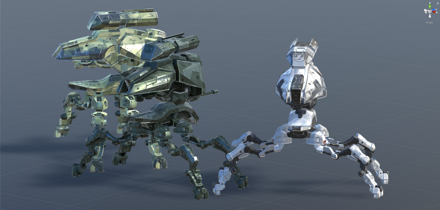 ArtStation - Robot 2 - Low-poly 3D model | Game Assets