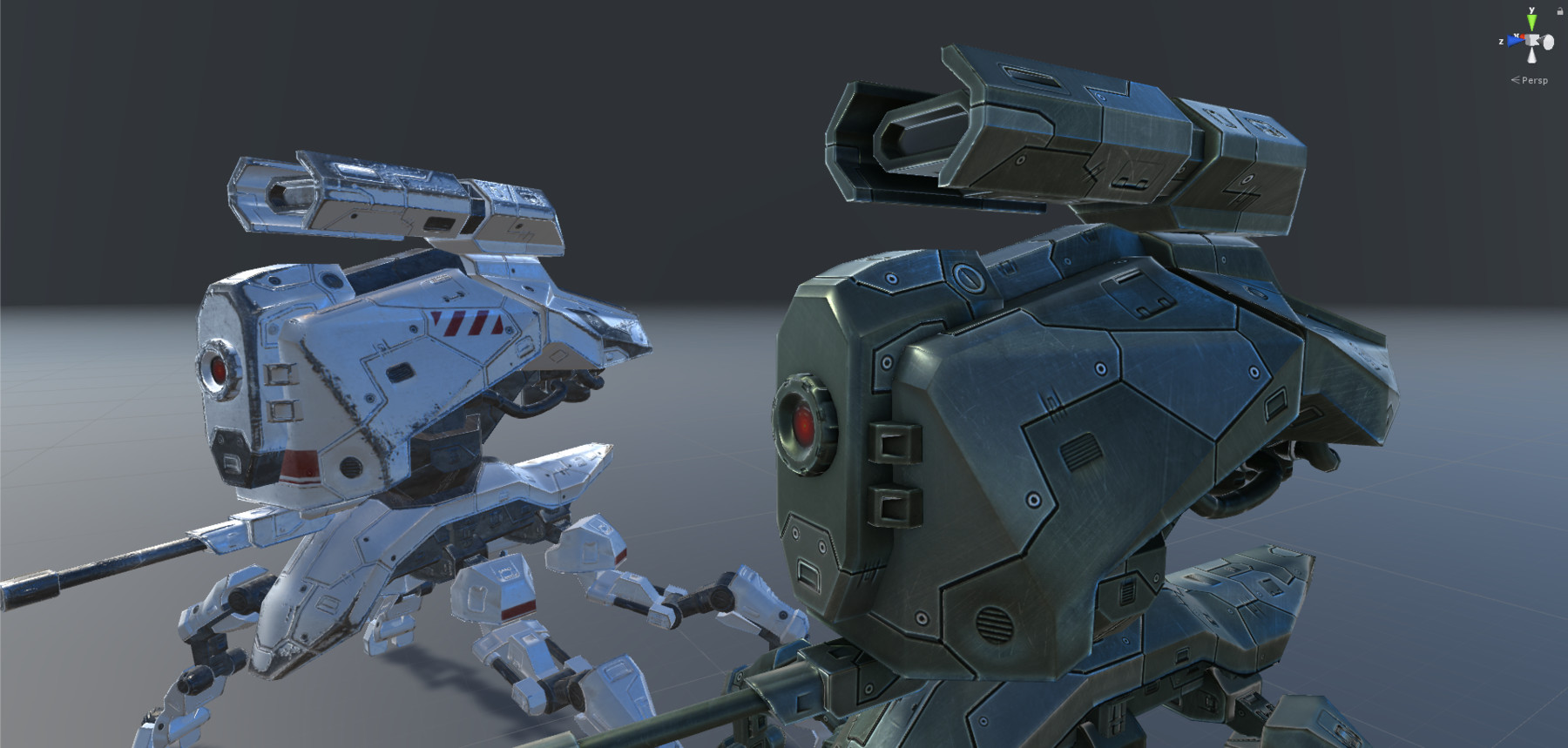 ArtStation - Robot 2 - Low-poly 3D model | Game Assets