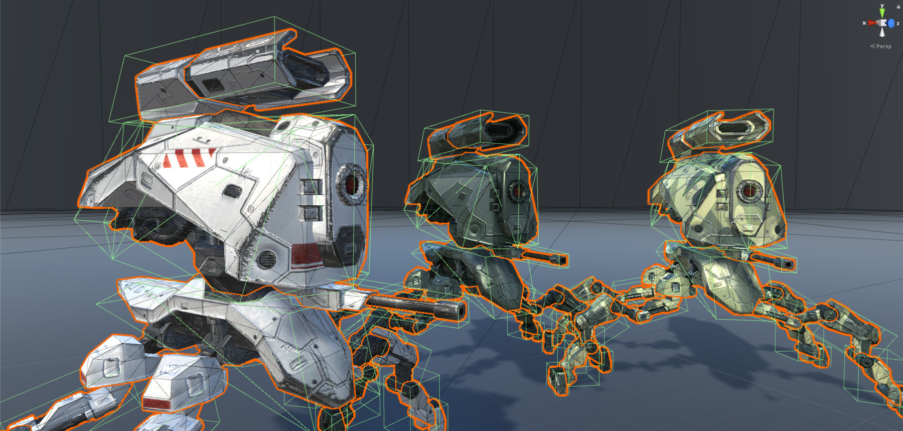 ArtStation - Robot 2 - Low-poly 3D model | Game Assets