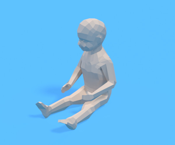 ArtStation - Low Poly Kids Collection Vol 3 | Resources