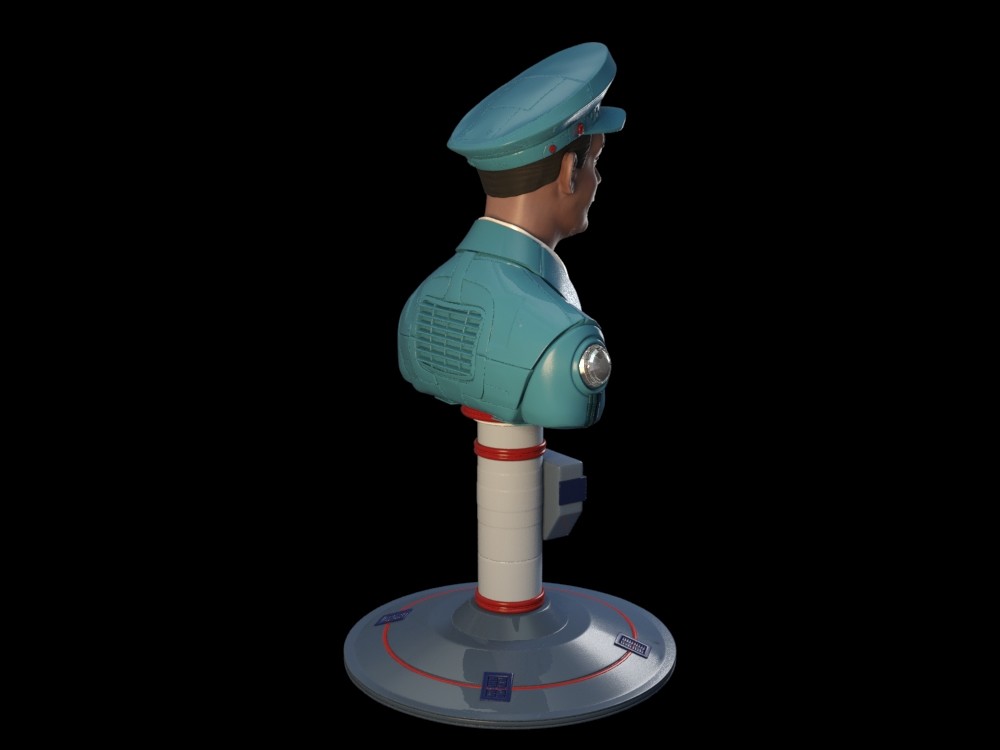 ArtStation - Total Recall Johnny Cab 3D print model | Resources