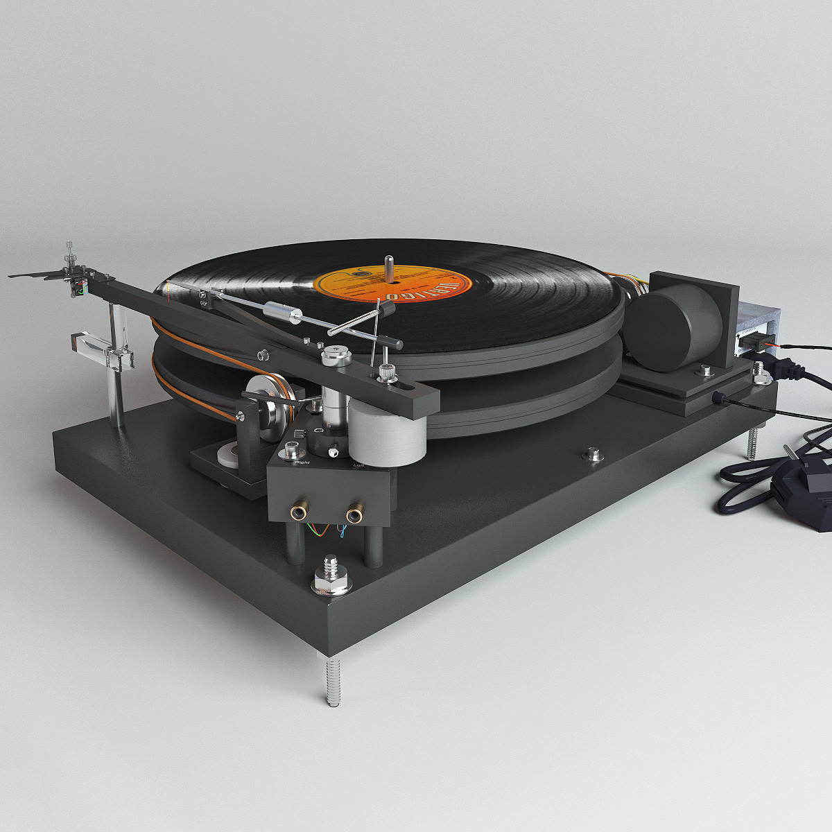 ArtStation - Vinyl player 47 Laboratory 4724 Koma | Resources