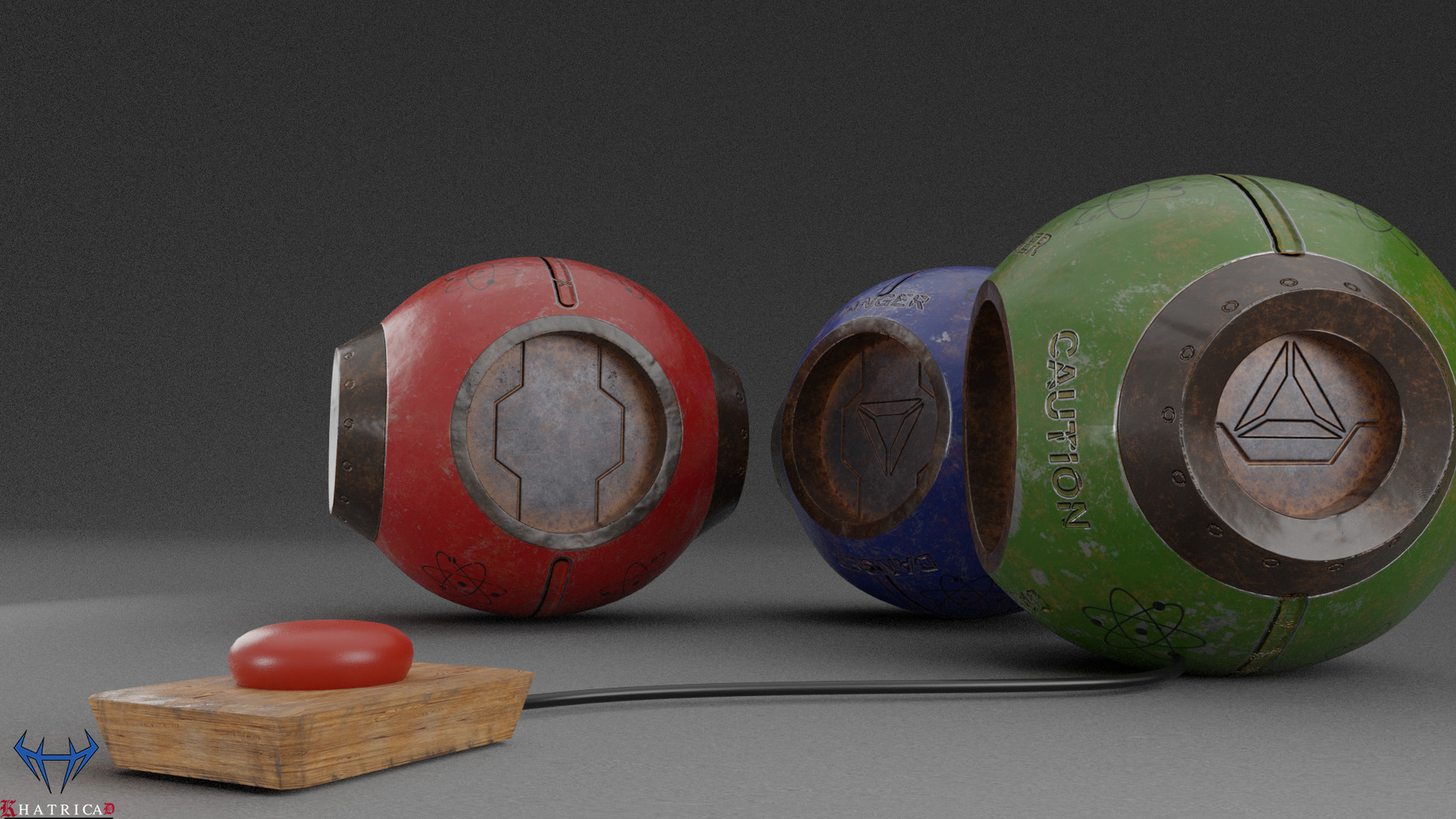 ArtStation - Sci fi Sphere 3D model | Resources