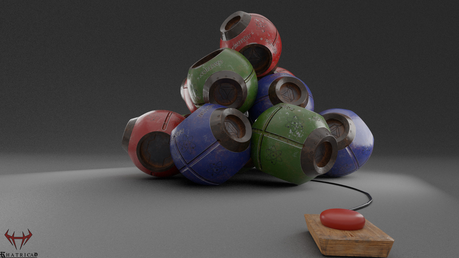 ArtStation - Sci fi Sphere 3D model | Resources