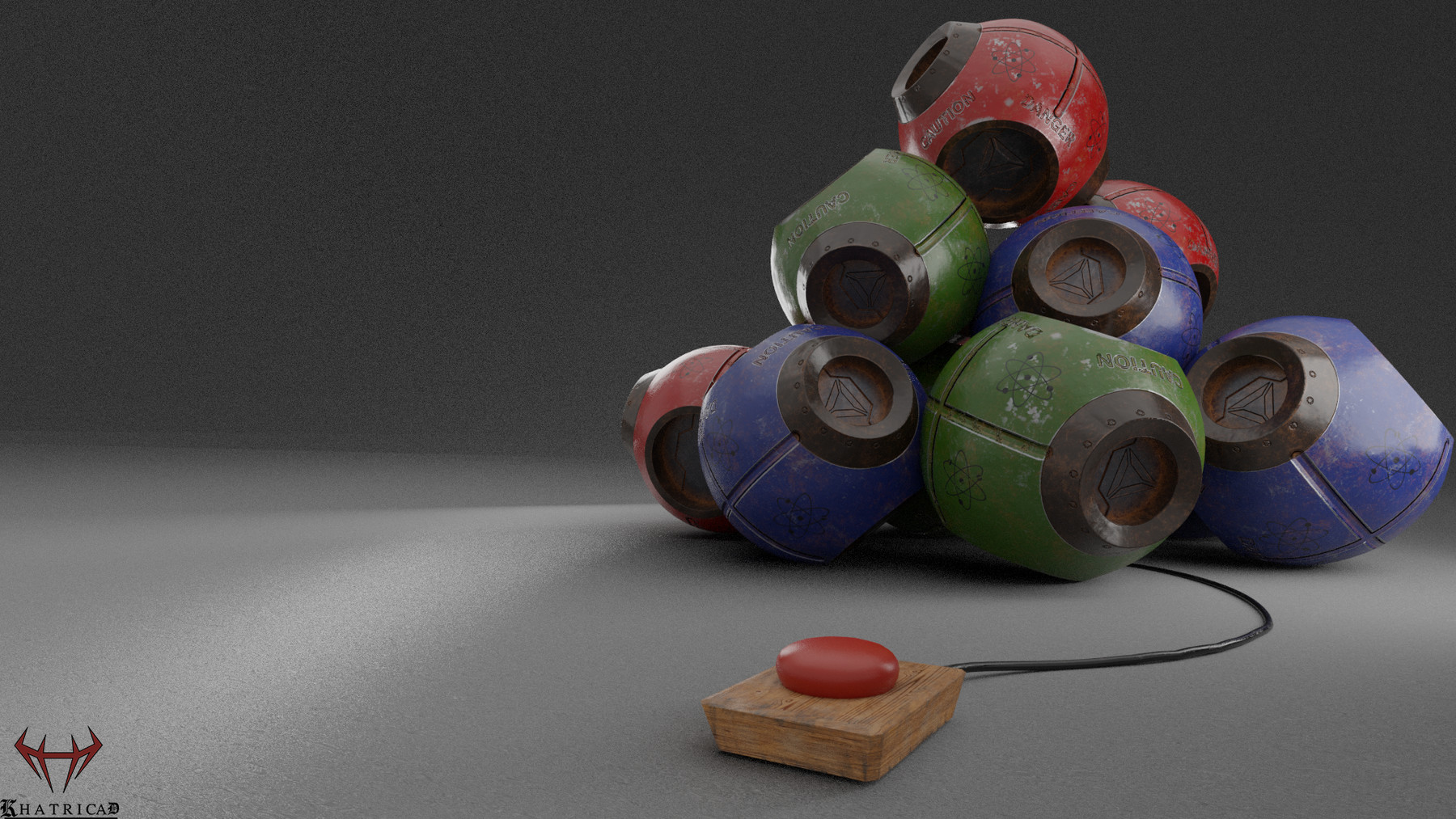 ArtStation - Sci fi Sphere 3D model | Resources