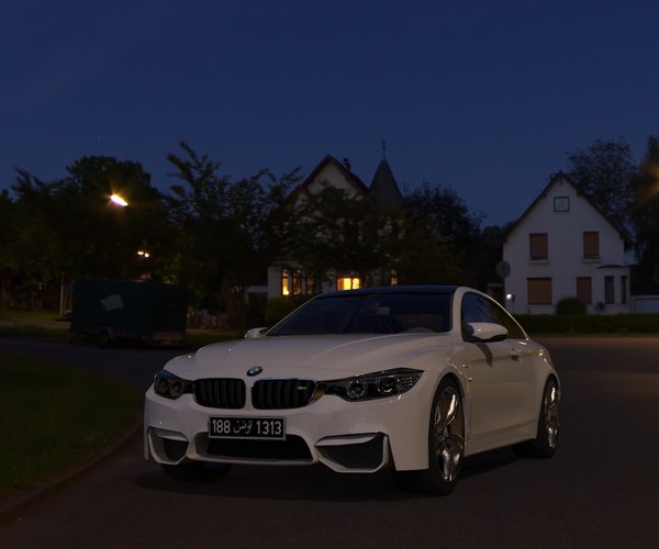 ArtStation - BMW by night | Artworks