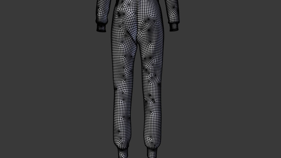 ArtStation - 3D female joggers - Sweatshirt and Sweatpants | Resources