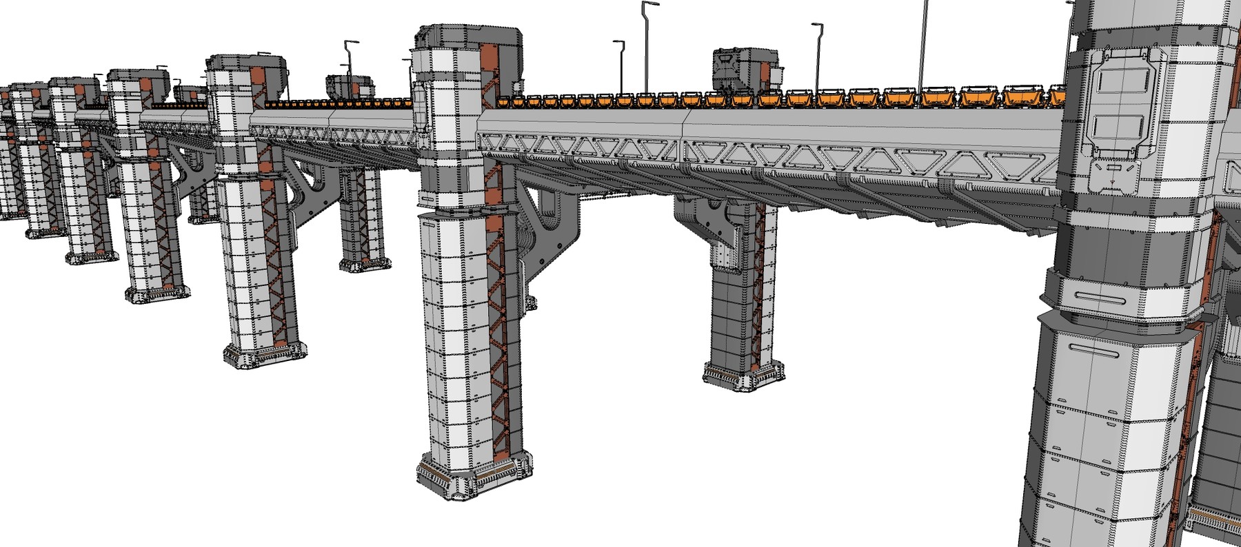 ArtStation - sci-fi bridge 2 | Resources