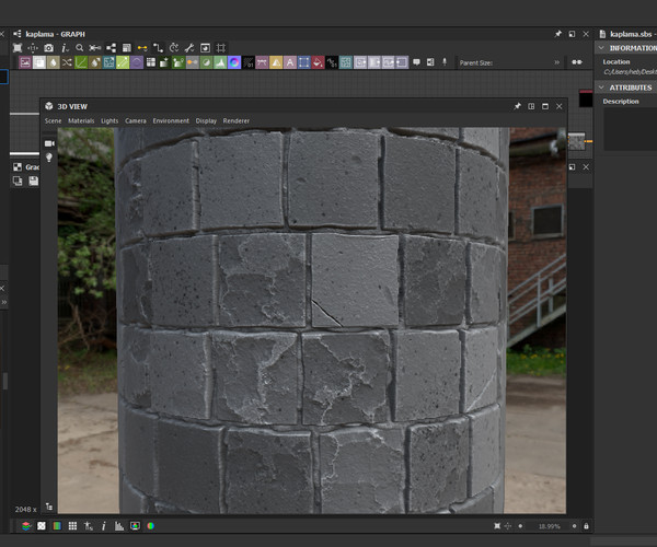 ArtStation - Tile Stone Material - Substance Designer | Resources