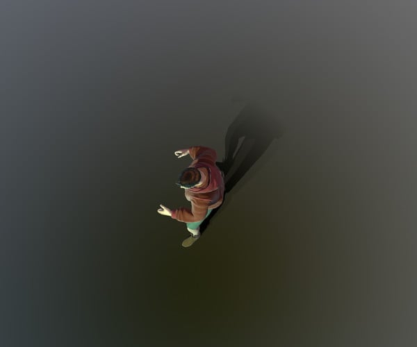 ArtStation - Human rig and animation Game ready model | Game Assets