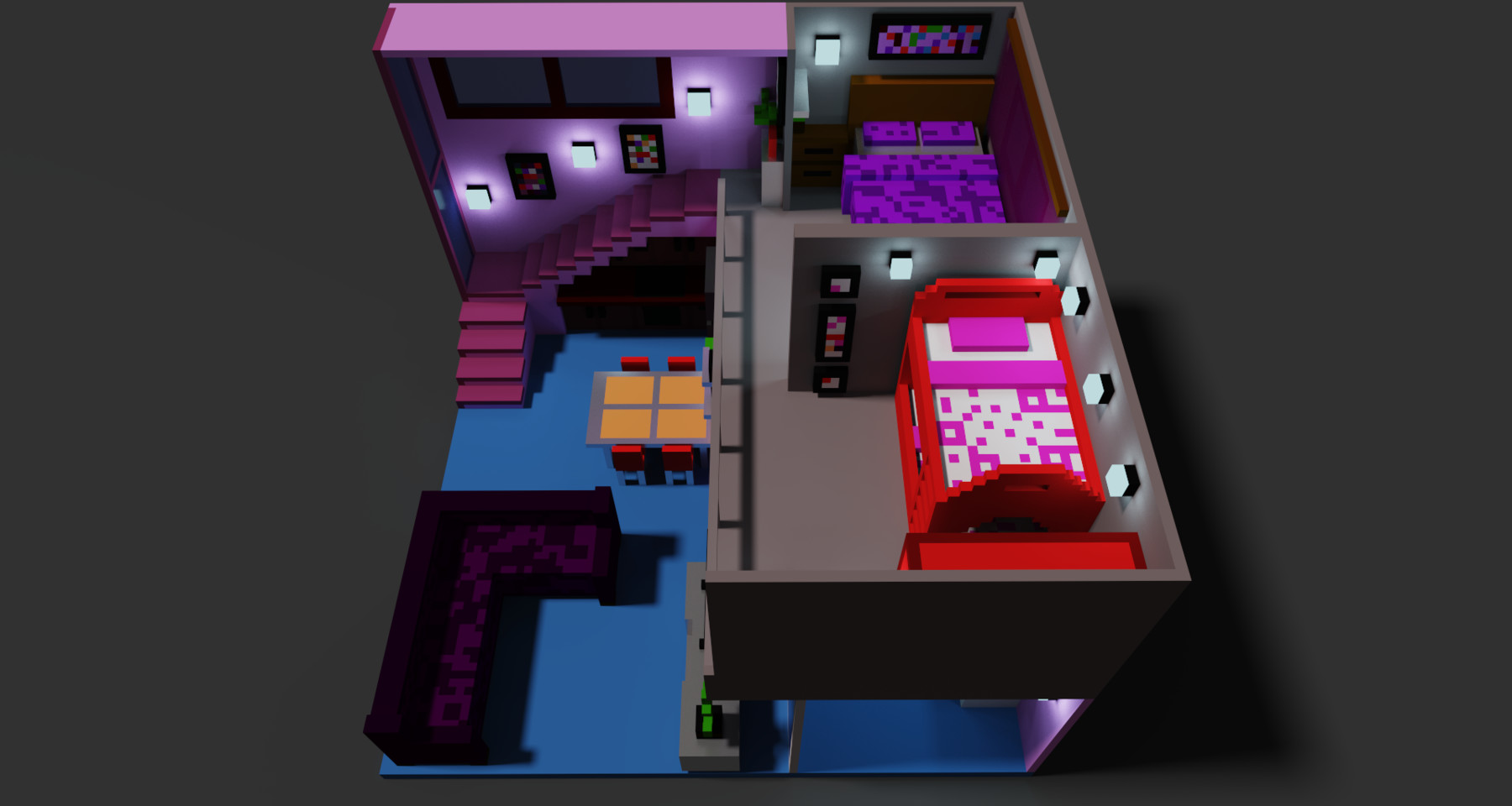 ArtStation - house_voxel | Resources