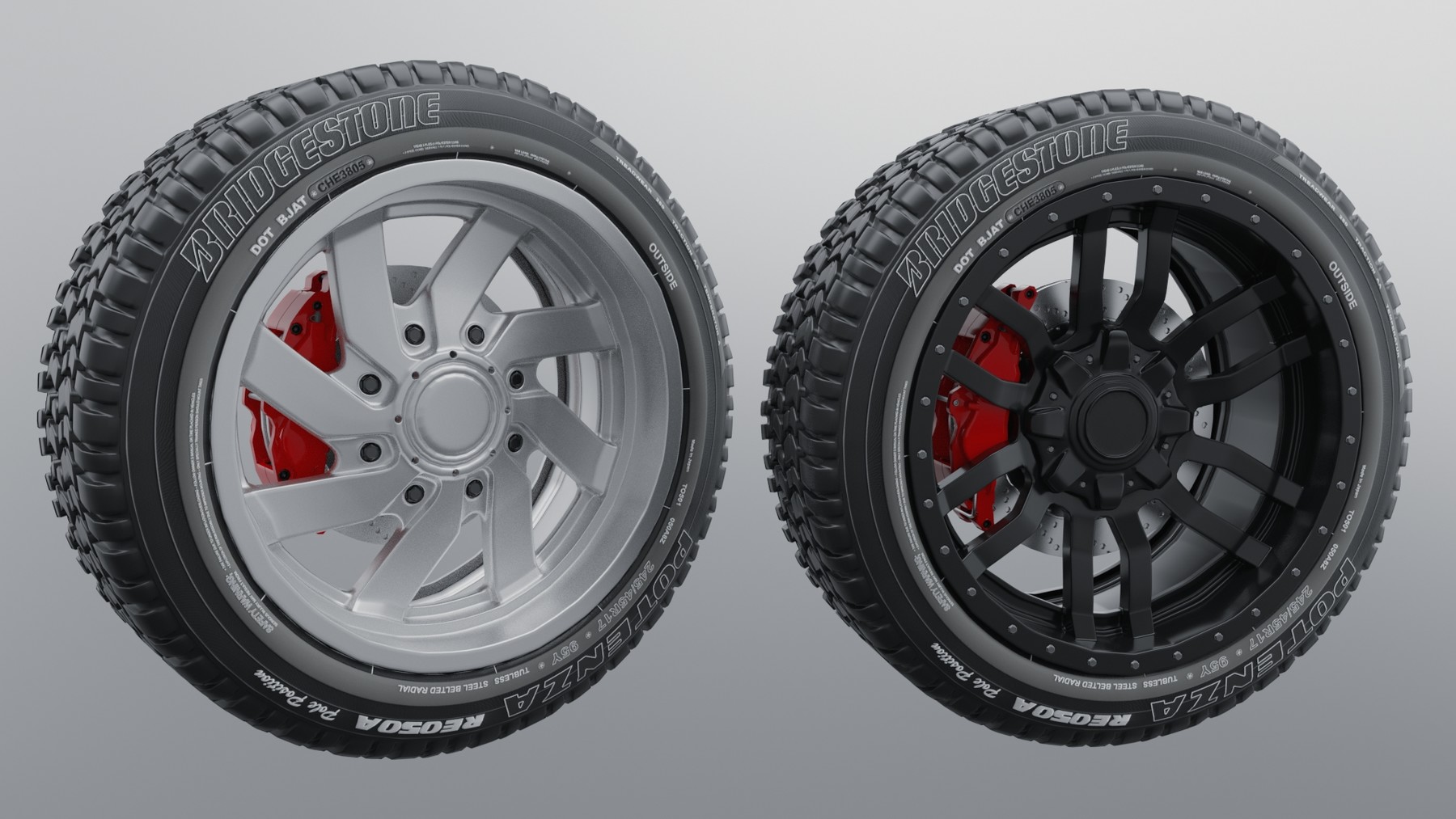 ArtStation - Modern sport car lowpoly 3d rims | Game Assets