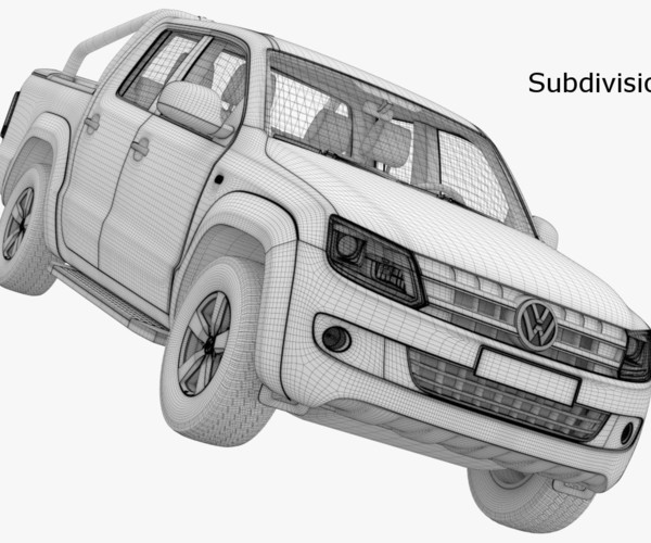 ArtStation - Volkswagen Amarok 2016 | Resources