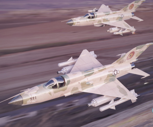 ArtStation - MiG 21 Pack of 5 Designs - Rigged and Animated Low-poly 3D ...