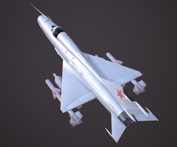 ArtStation - MiG 21 Pack of 5 Designs - Rigged and Animated Low-poly 3D ...