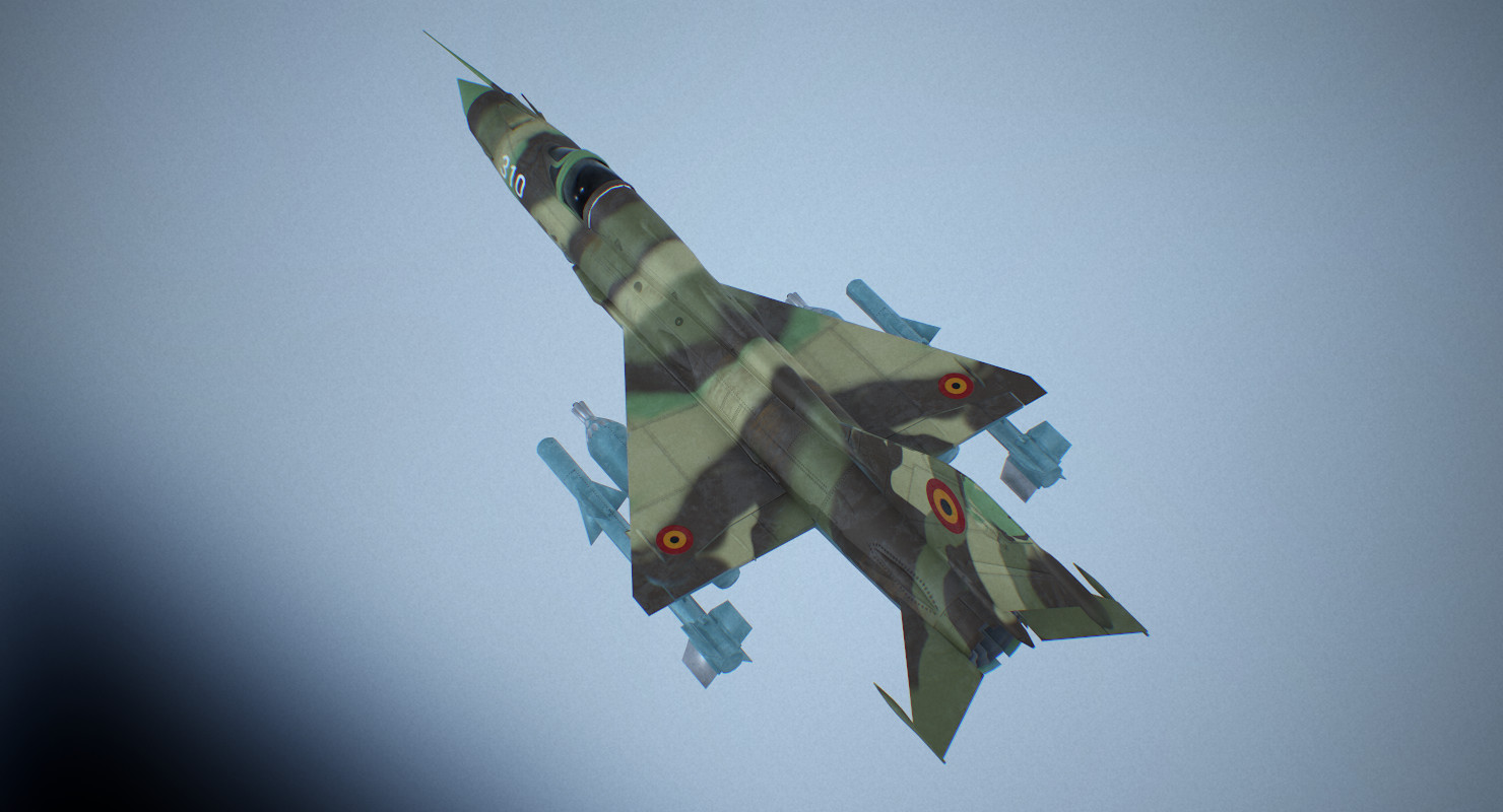 ArtStation - MiG 21 Pack of 5 Designs - Rigged and Animated Low-poly 3D ...