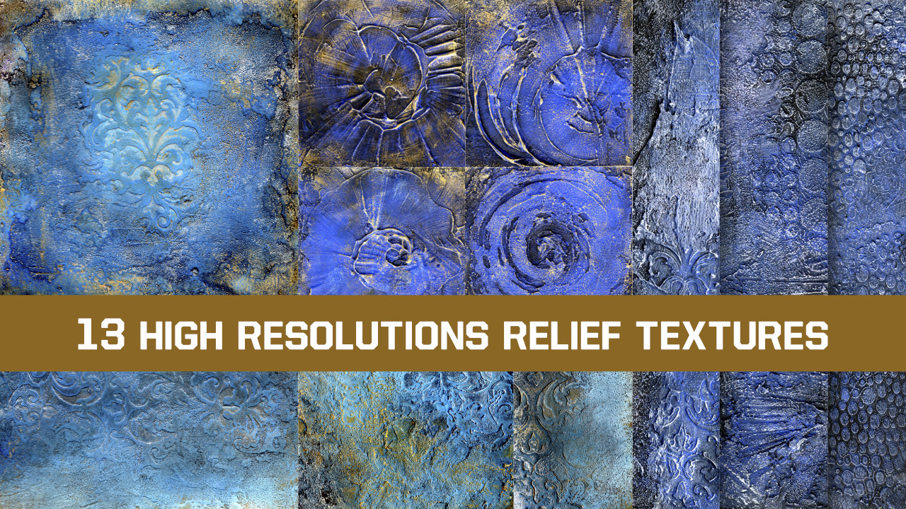 ArtStation - 11 high resolutions relief textures | Resources