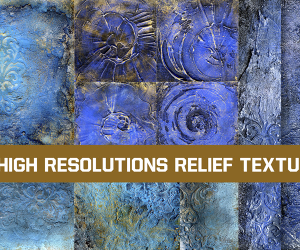 ArtStation - 11 high resolutions relief textures | Resources