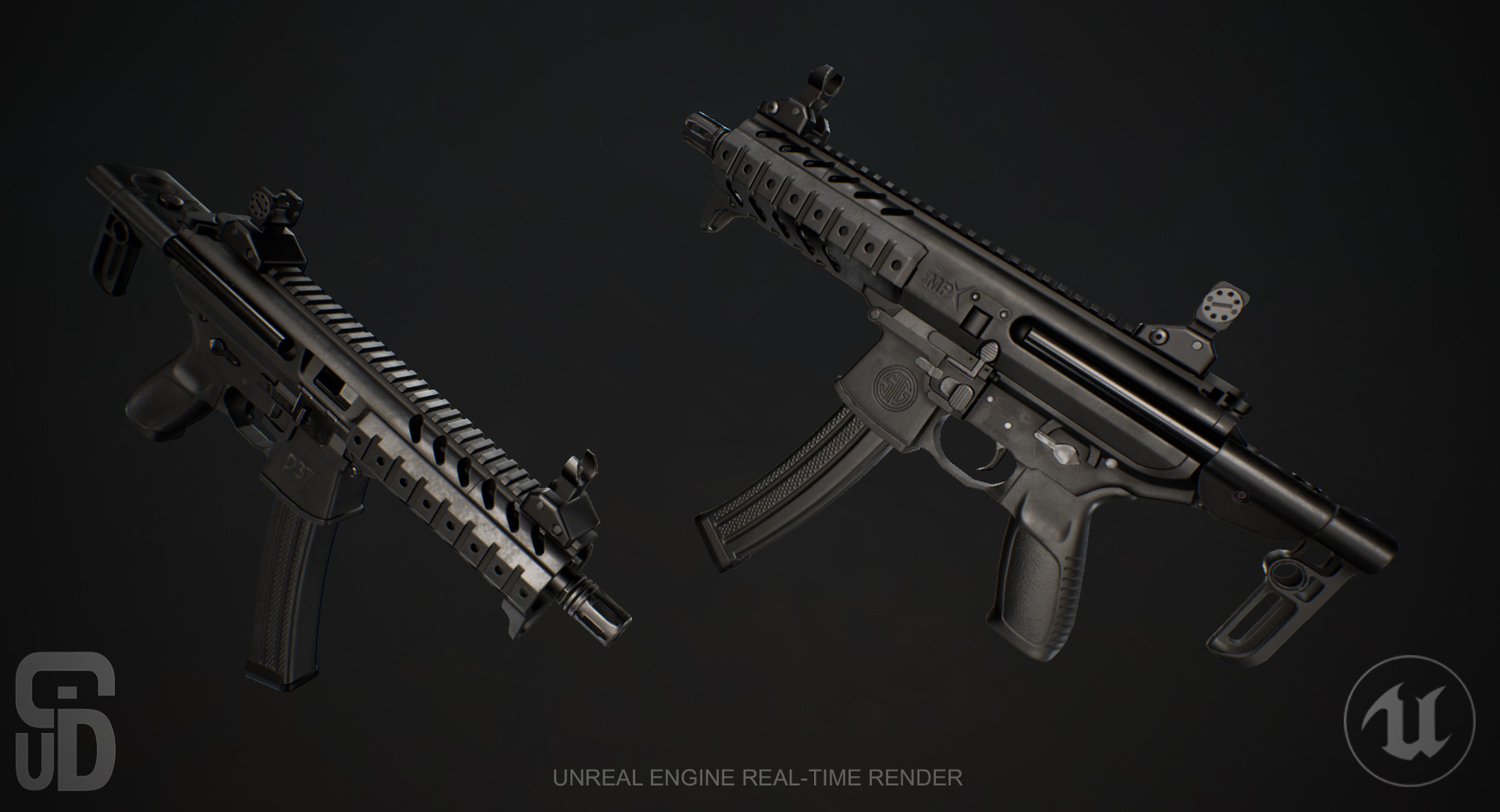 ArtStation - Sig Sauer MPX | Game Assets