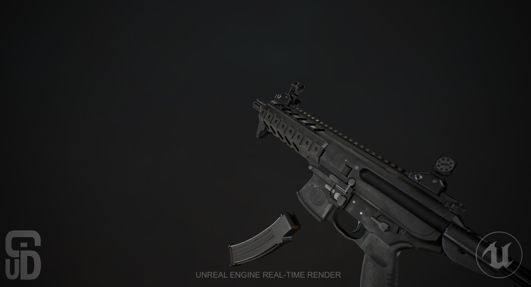 ArtStation - Sig Sauer MPX | Game Assets