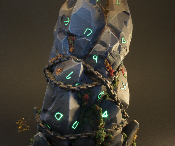 ArtStation - Monolith With Runes | Resources