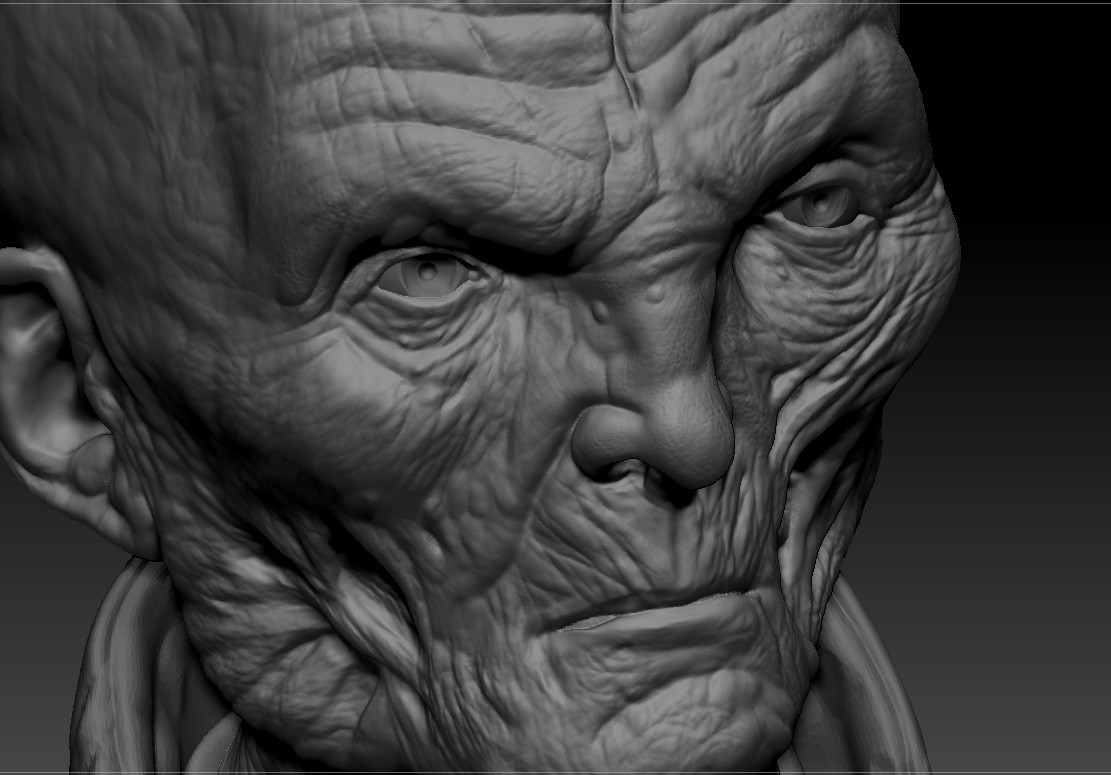 ArtStation - Andy Serkis - Supreme Leader Snoke - Star Wars | Resources